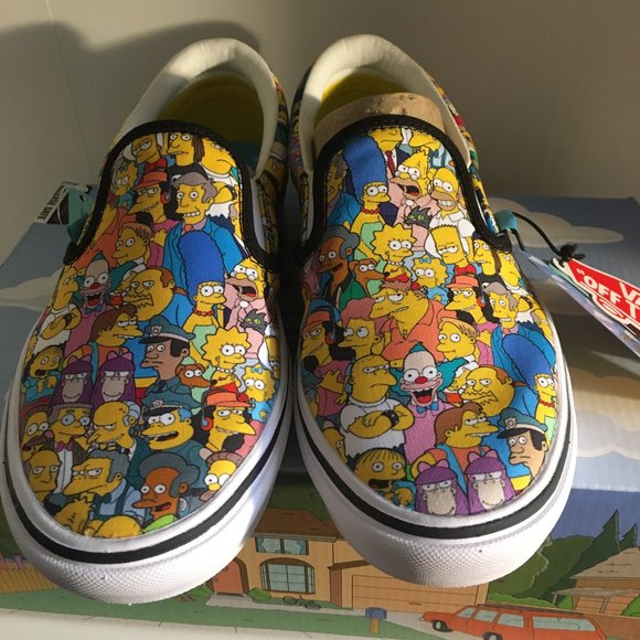 Vans | Shoes | The Simpsons X Vans Comfycush Slipon | Poshmark